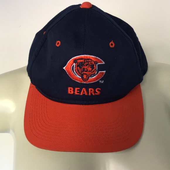 Accessories | Vintage Chicago Bears Logo Snap Back Hat | Poshmark